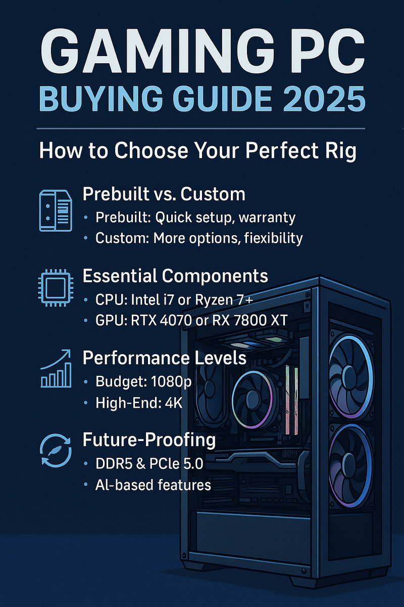 Gaming PC Buying Guide 2025: How to Choose Your Perfect Rig – ApexPCs